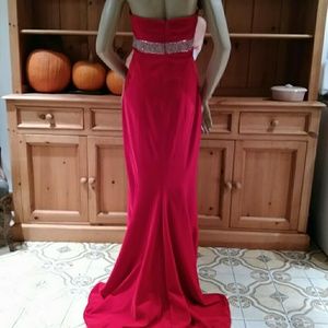 Landa | Dresses | Red Velvet Gown | Poshmark